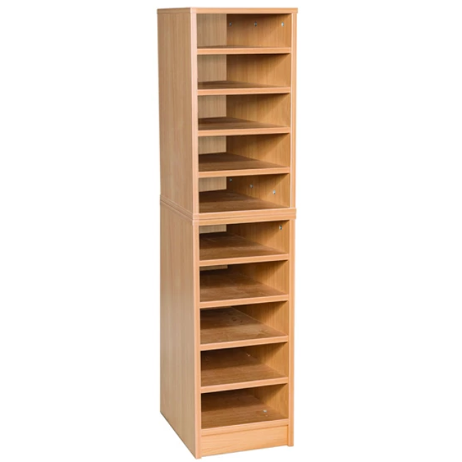Static 10 Fixed Shelves A3 Paper Storage H1347 x D460 x W350mm ...