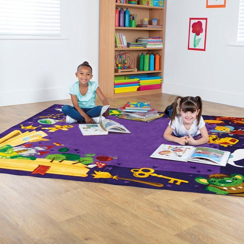 Storytime Carpet 2 x 2m | Carpets & Rugs | www.ee-supplies.co.uk ...