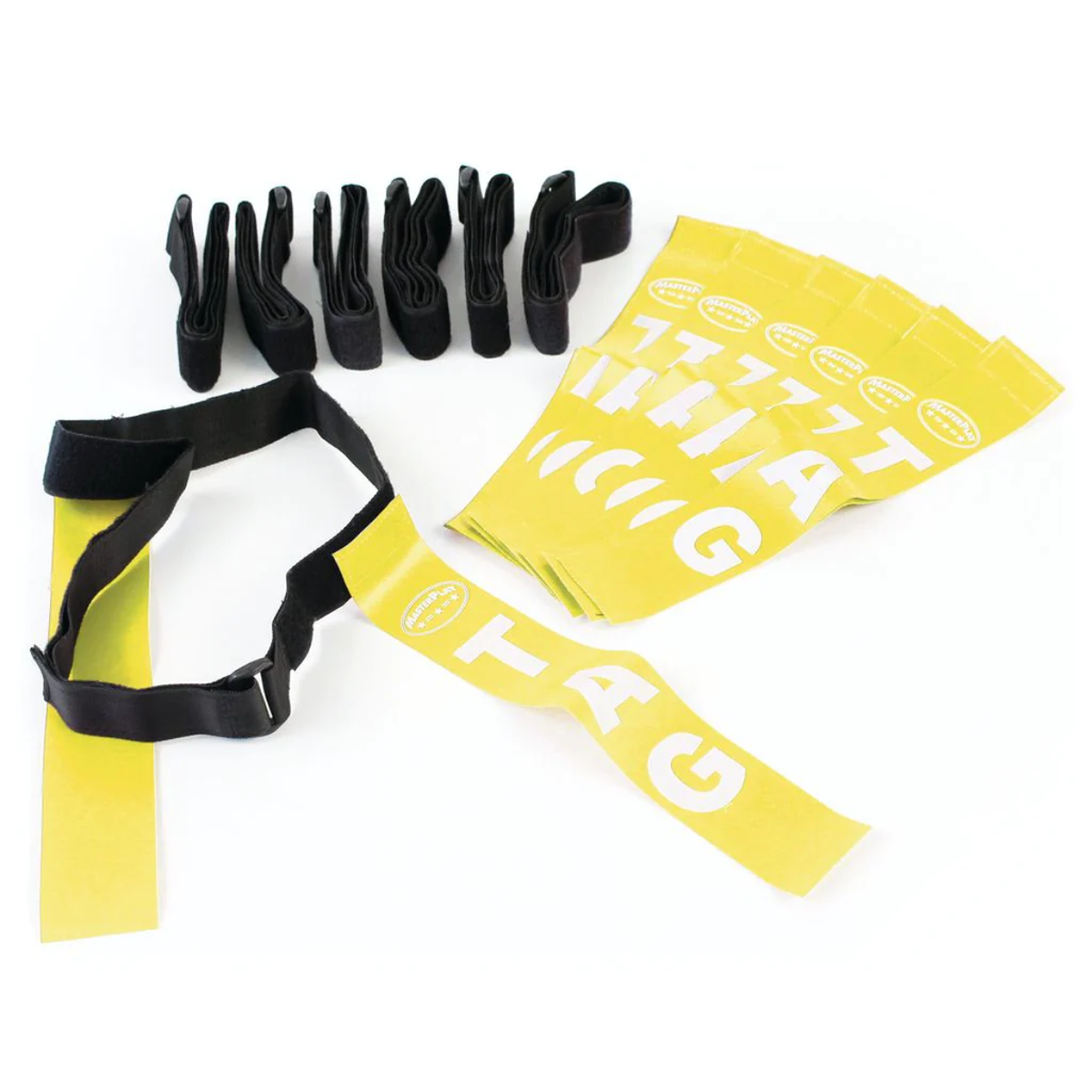 Tag Rugby Belt & Tags x 7 | Educational Equipment Supplies