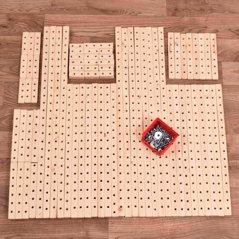 Tinkering Blocks Bumper Pack (100+pk) | Educational Equipment Supplies