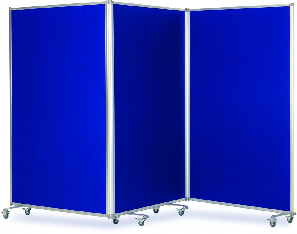 Tri Screen Mobile Partitions and Display | Educational Equipment Supplies