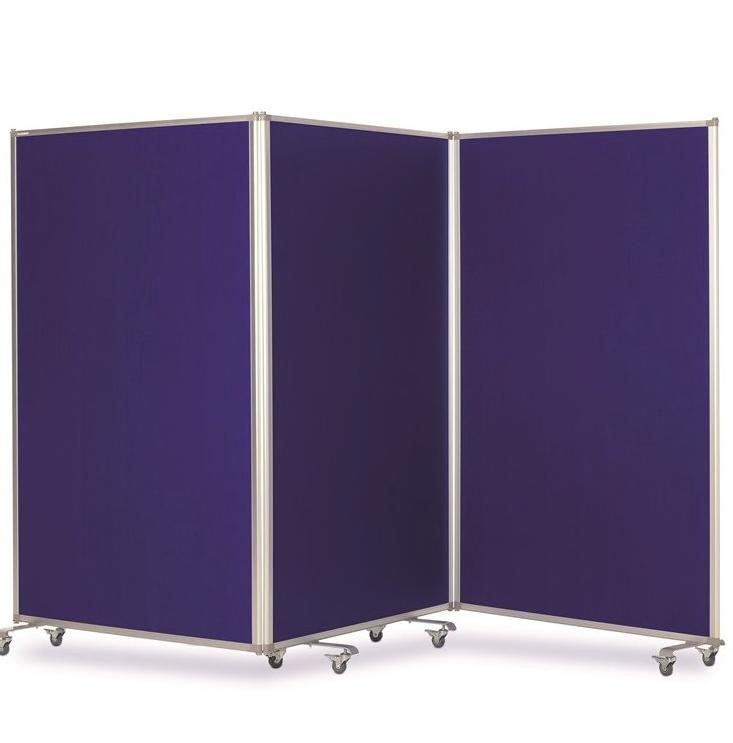 Tri Screen Mobile Partitions and Display | Educational Equipment Supplies
