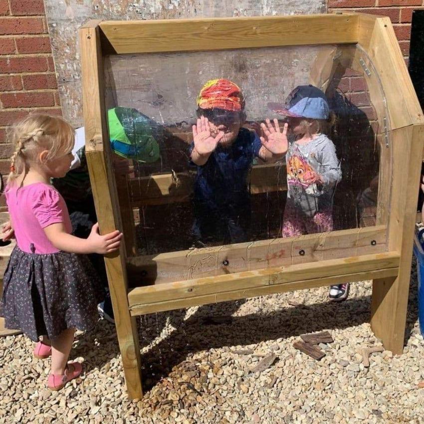 Wooden Childrens Walk Through Water Tunnel | Educational Equipment Supplies