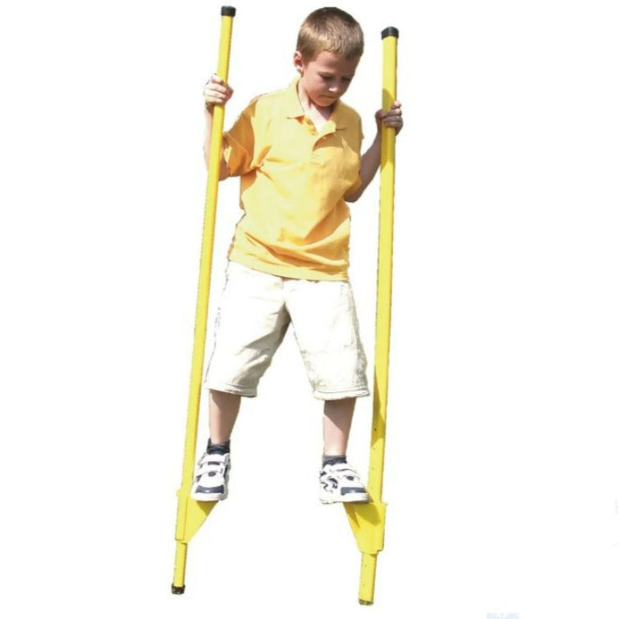 High Wooden Stilts Plastic Colour High Stilts 4 X Pkt | Educational