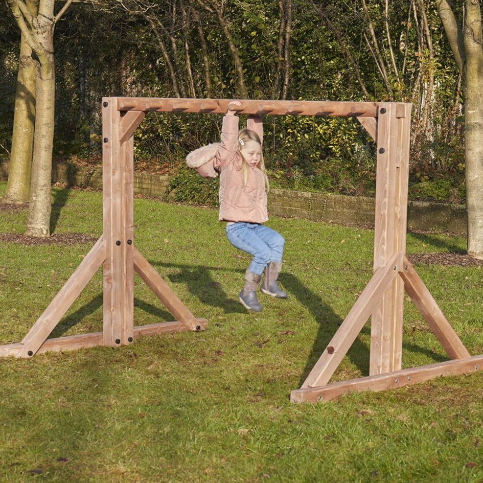 Pole Grip Wooden Monkey Branch Bars | Educational Equipment Supplies