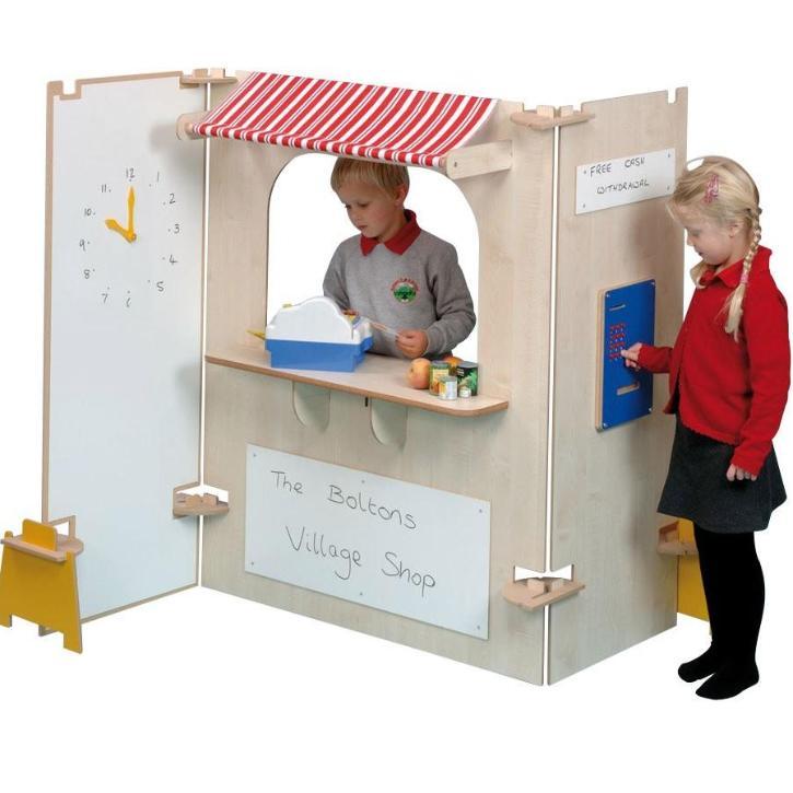 Role Play Supermarket Panel Set -Maple | Educational Equipment Supplies