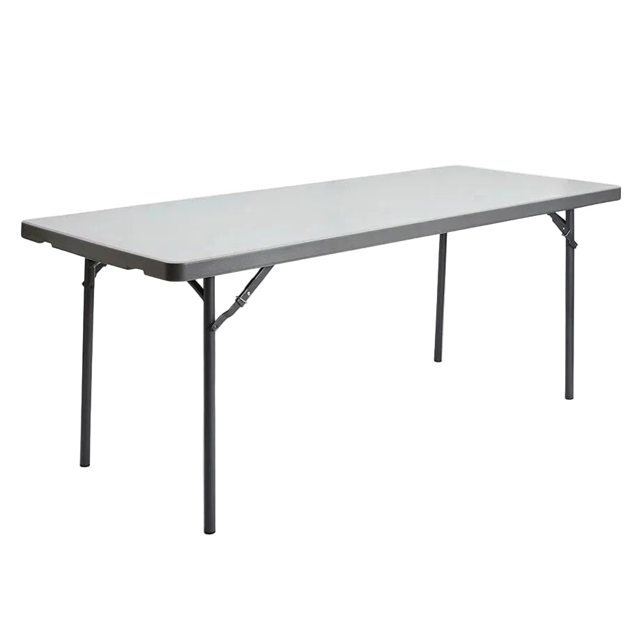 Zown Rectangle Folding Table Bundle - 10 Tables & Up Right Trolley ...